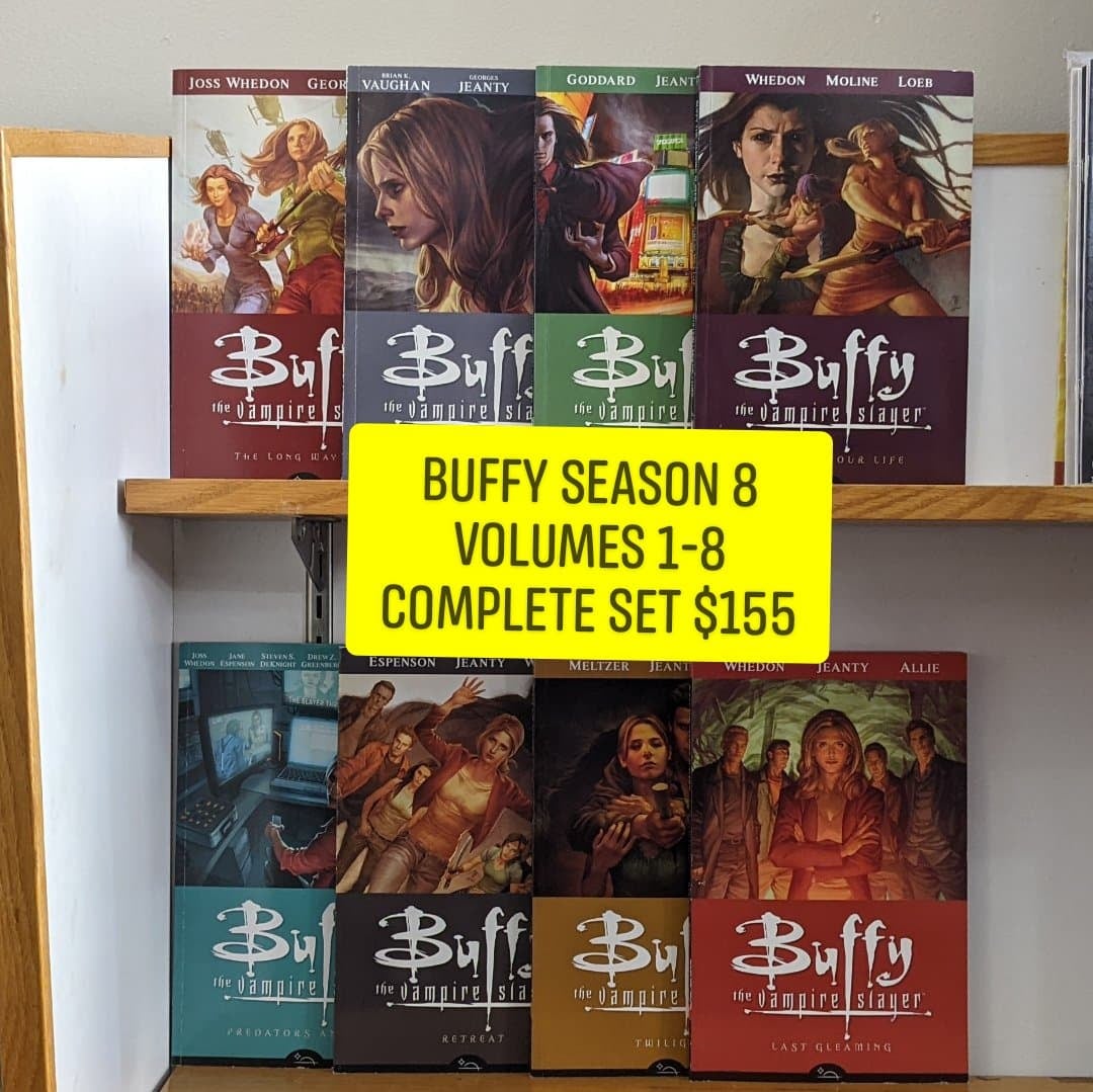 Buffy The Vampire Slayer season 8 Volumes 1-8 (hot lot complete set ...